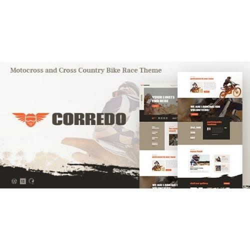 Download Corredo | Bike Race & Sports Events Crack Template Free - IAB ...