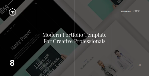 Download Eight – Responsive Portfolio Premium Template Free - IAB Australia