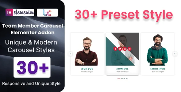 Free Team Member Carousel Addon For Elementor Crack WordPress Plugin ...