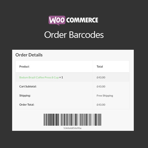 Free WooCommerce Order Barcodes Crack WordPress Plugin Download ...