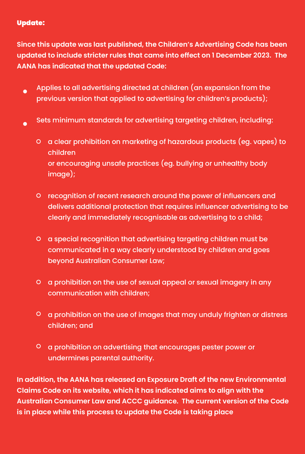Updated Quick Guide to Advertising Content Regulatory Framework - IAB ...