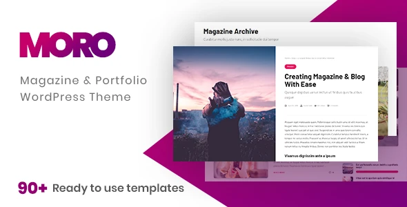 Download Moro – Multi-purpose Magazine with Portfolio Nulled Theme Free ...