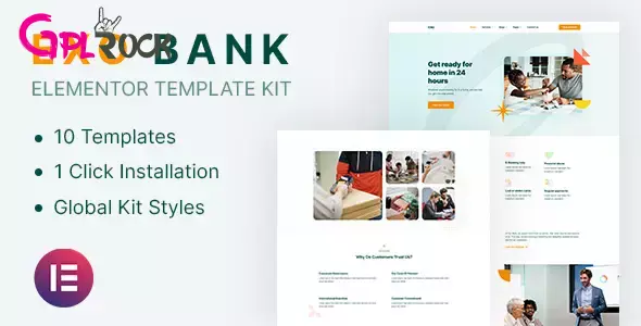 Download Exobank – Financial Elementor Template Kit Crack Addon Free ...